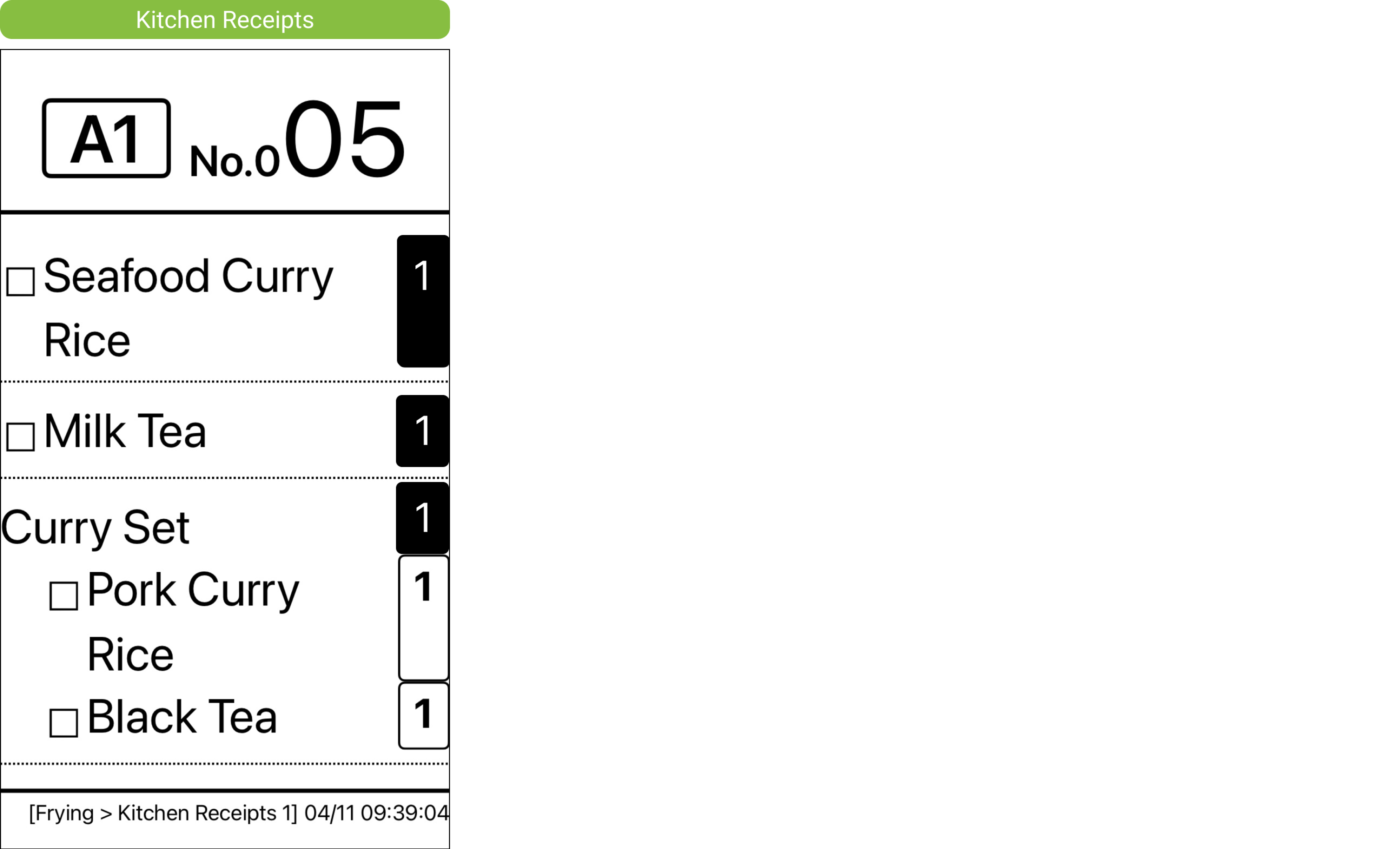 [Printer Settings] Rules for Kitchen Tickets – iCHEF Support