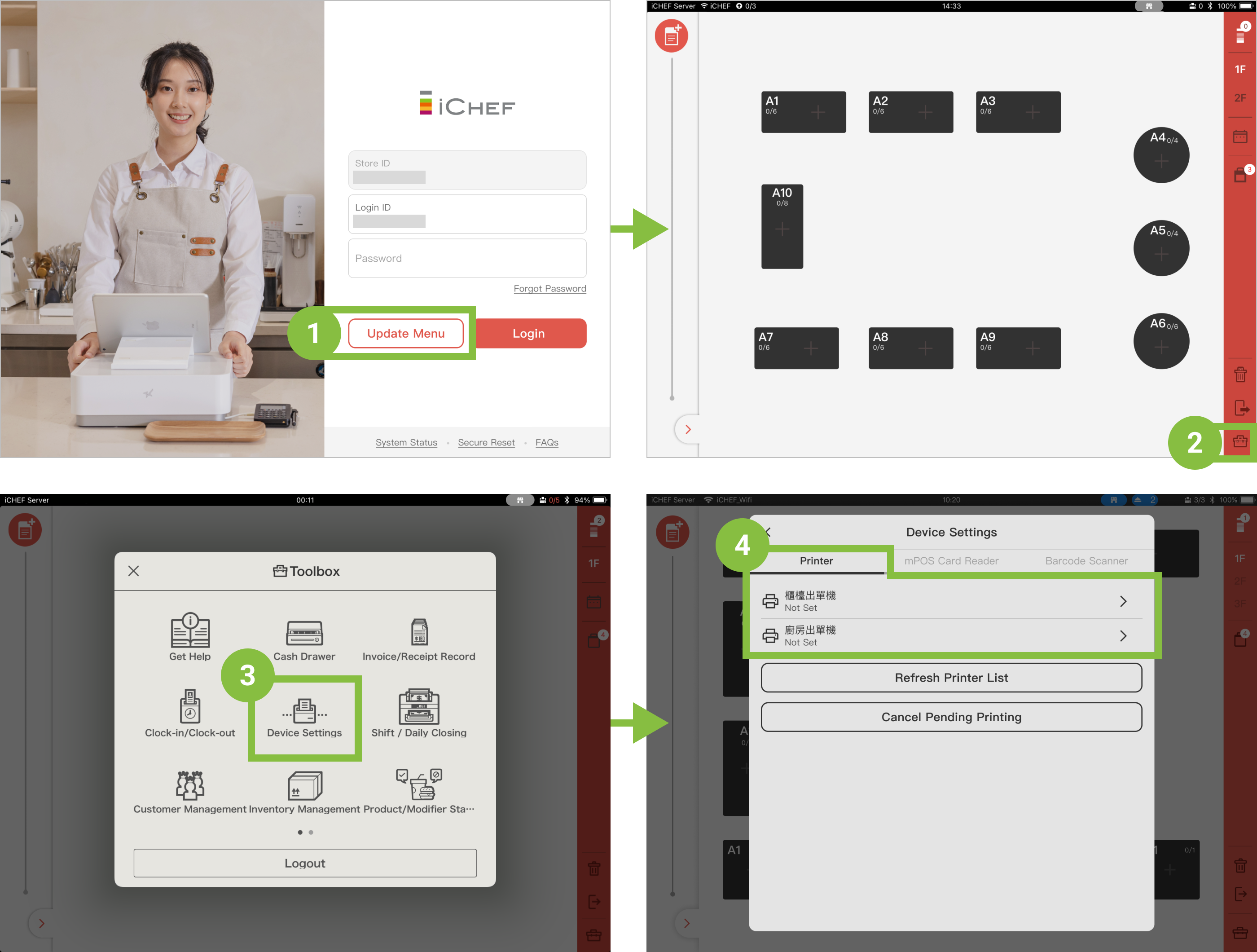 [Printer Settings] Guide to Printer Settings – iCHEF Support