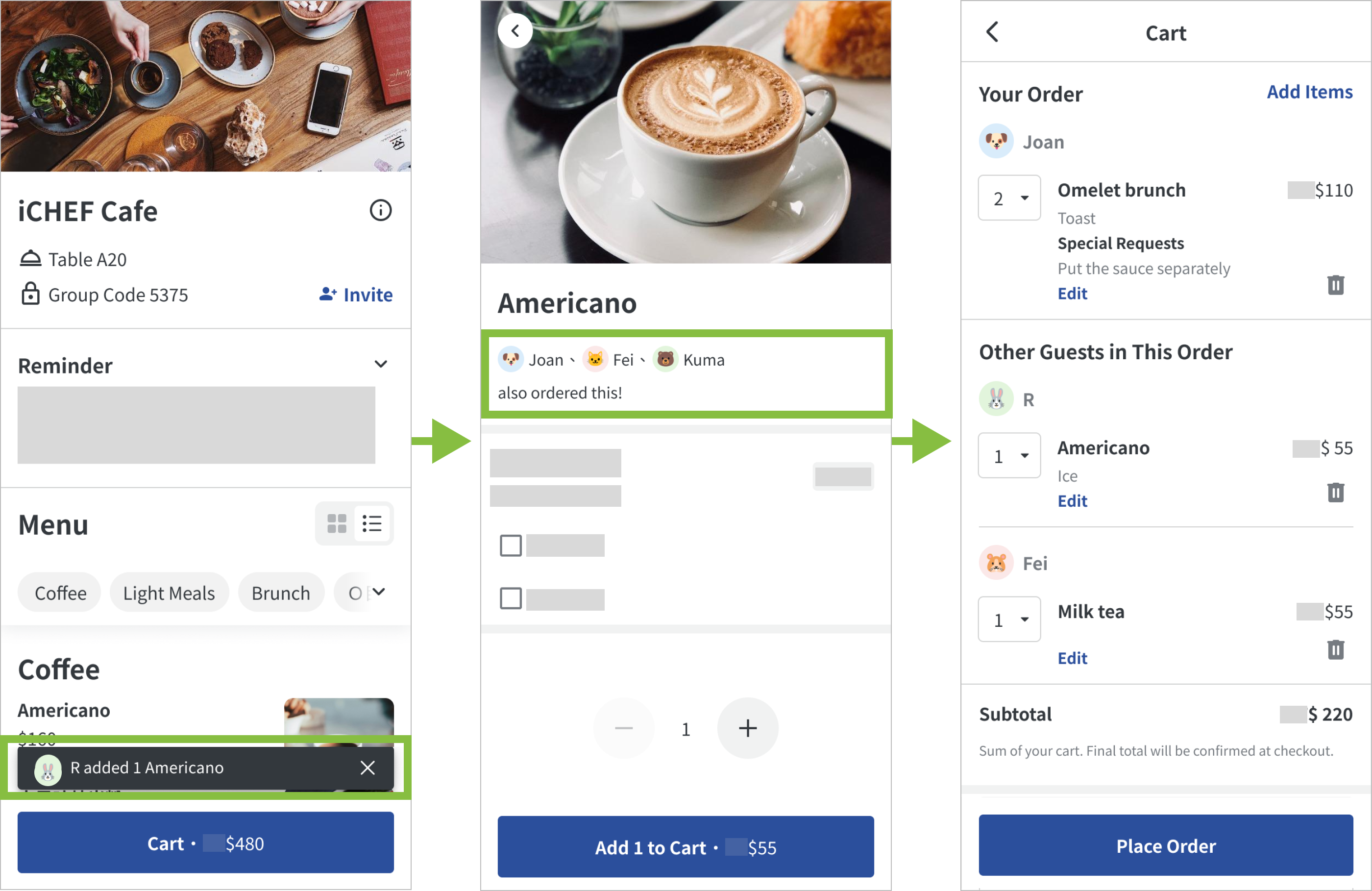 Online Store – Mobile Ordering｜Ordering Interface – iCHEF Support